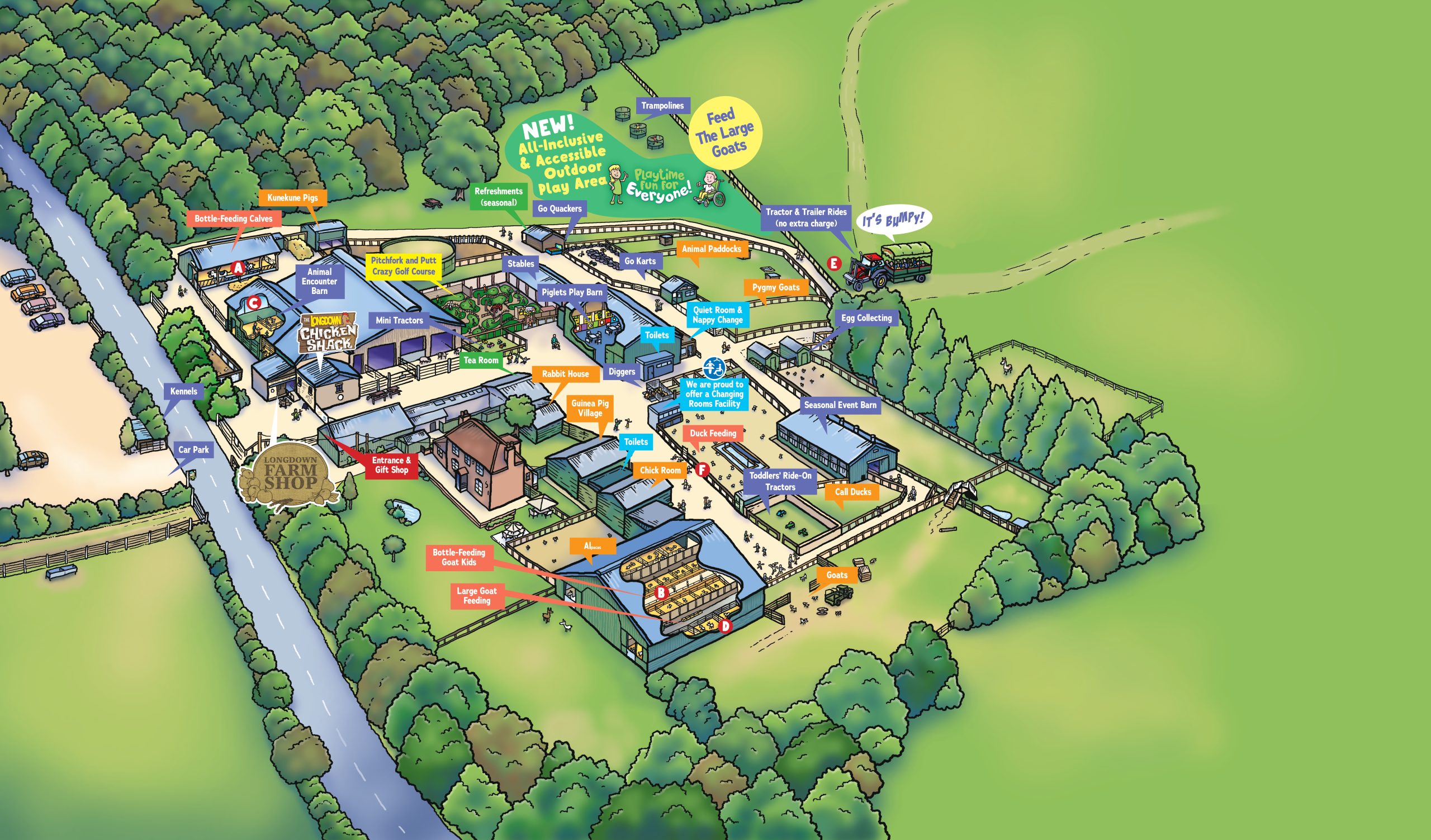 Map | Longdown Activity Farm
